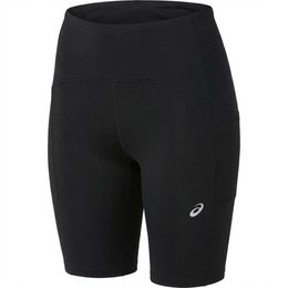 asics Road High Waist 8in Sprinter Bekleidung Damen schwarz