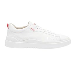 HUGO BOSS - "Tenn" Sneaker f&uuml;r Herren, Leder, Flach (Wei&szlig;)