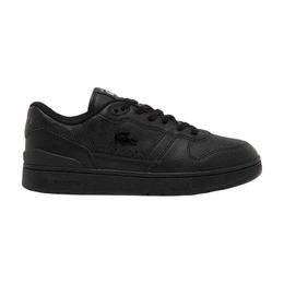Lacoste - "T-Clip Set" Sneaker f&uuml;r Herren, Leder (Schwarz)