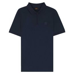 BOSS - Poloshirt f&uuml;r Herren, Regul&auml;r, kurz&auml;rmlig (Blau)