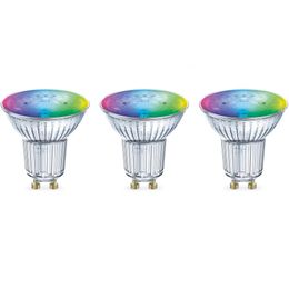 Osram LED-RGB-Reflektorlampe 'Smart+' 5,5 cm 350 lm 5 W GU10 3 St&uuml;ck