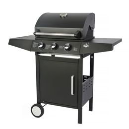 El Fuego Gasgrill 'San Angelo' schwarz 109,6 x 110,5 x 53 cm