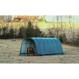 Weidezelt 'Run-In-Shed' gr&uuml;n 400 x 300 x 730 cm