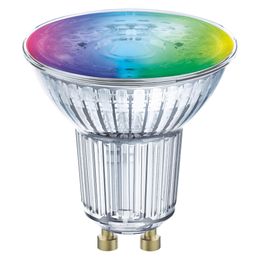 LEDVANCE LED-Leuchtmittel 'Smart+' dimmbar Reflektor klar GU10 4,9 W 350 lm RGB - tunable white