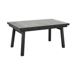 Bellavista&reg; Gartentisch 'Sydney' ausziehbar Aluminium/Keramik 100 x 76 x 162/212 cm