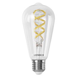 LEDVANCE LED-Filament Lampe 'Smart+WiFi Edison' RGBTW 4,8 W E27 470 lm, dimmbar