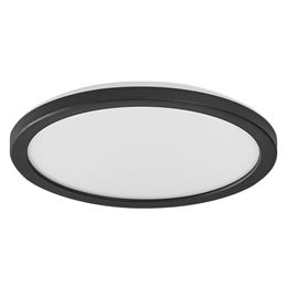 LEDVANCE LED-Deckenleuchte 'Smart Slim' schwarz &Oslash; 23 cm 1070 lm