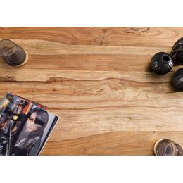 Baumtisch Sheesham 240x100x79 natur sandgestrahlt / Mikado-Beine anthrazit matt FREEFORM 5
