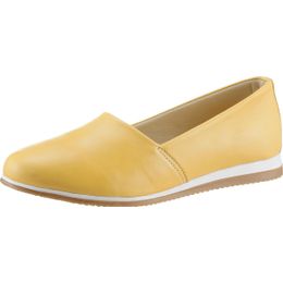 Andrea Conti Damen Slipper sonnengelb Gr&ouml;&szlig;e 38