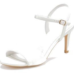 Lascana Damen High-Heel-Sandalette wei&szlig; Gr&ouml;&szlig;e 41