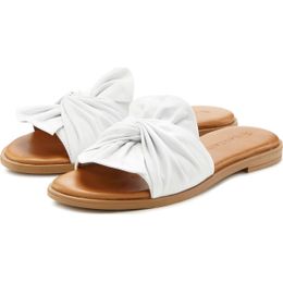 Lascana Damen Pantolette wei&szlig; Gr&ouml;&szlig;e 42