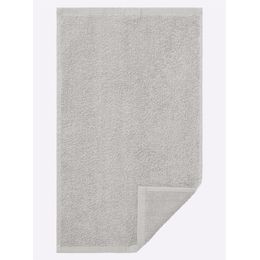 w&auml;schepur Handtuch W&Auml;SCHEPUR Gr. 1, grau (hellgrau), B:50cm L:100cm, 100% Baumwolle, Handt&uuml;cher