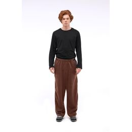 Herren Relaxed Fit Weite Beinform Pull-On-Hosen