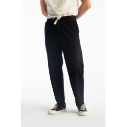 Gerade geschnittene Hose mit Kordelzugbund
