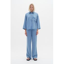 Inwear Casual Hose Lockere Passform Light Blue denim