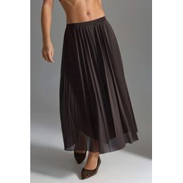 Mid Waist T&uuml;ll Maxi Rock