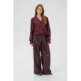 Culture Langarm-Bluse CUolu Relaxed fit burgundy