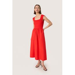Soaked in Luxury Jerseykleid SLSimone Feminine Form red