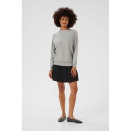 Culture Strickpullover CUannemarie Oversize fit light grey