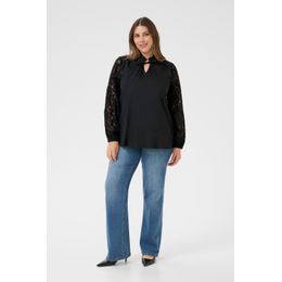 Kaffe Langarm-Bluse KCmynthia Langarm-Bluse Regular fit black