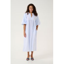 Culture Kleid Loose fit blue white