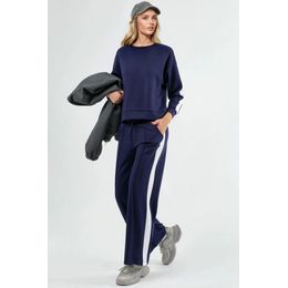 Modal Touch Regular Fit Sweatshirt- und Hosen-Set