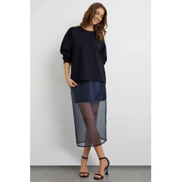 Marineblaues Sweatshirt