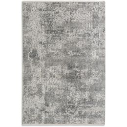 Sch&ouml;ner Wohnen Kollektion Teppich "Vision 213", grau (anthrazit), B:160cm H:7mm L:230cm, Kunstfaser, Viskose, SCH&Ouml;NER WOHNEN-KOLLEKTION, Teppiche, Teppich, Viskoseteppich mit Glanz, Wohnzimmer
