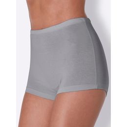 Panty, Damen, Gr. 36, 3 Stk., blau (orchidee, hellblau, hellgrau), 95% Baumwolle, 5% Elasthan, Unterhosen Panty