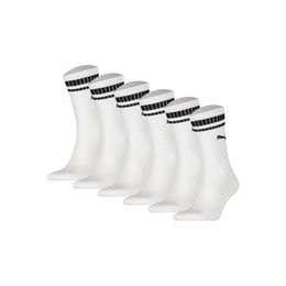 Kurzsocken Puma "Socken 6er Pack", Damen, Gr. 35-38, wei&szlig;, Obermaterial: 62% Baumwolle CO. 31% Polyester PES. 5% Polyamid PA. 2% Elasthan EL., Socken