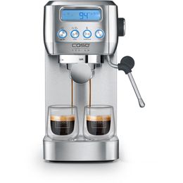 CASO GERMANY Caso EspressoGourmet Crema Siebtr&auml;germaschine mit 20 bar und Dampflanze - Kaffeemaschinen & Wasserkocher