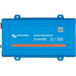 VICTRON ENERGY Victron Phoenix VE.Direct Wechselrichter mit Schutzkontaktsteckdose 12 V auf 230 V Leistung 250 VA / 200 W - Wechselrichter & Spannungswandler von 