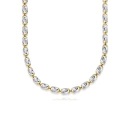 Kette ohne Anh&auml;nger Firetti "Schmuck Geschenk Silber 925 Halsschmuck Halskette Kugelkette" Gr. 45, gold (silberfarben, gelbgoldfarben), Halsketten, Damen, 45, Silber 925 (Sterlingsilber), B: 2,8mm, Made in Germany, B:2,8mm