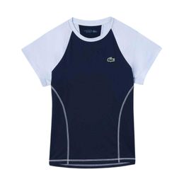 Lacoste - T-Shirt f&uuml;r Damen, Schnell trocknend, Schmal (Blau)