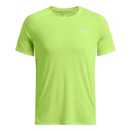 Under Armour - "Launch Trail Run" T-Shirt f&uuml;r Herren, Raglan&auml;rmel (Gr&uuml;n)