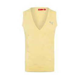 Puma - Top f&uuml;r Damen, Jerseyware, &Auml;rmellos (Gelb)