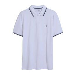 Original Penguin - Poloshirt f&uuml;r Herren, Regul&auml;r, kurz&auml;rmlig (Leuchtend Wei&szlig;)