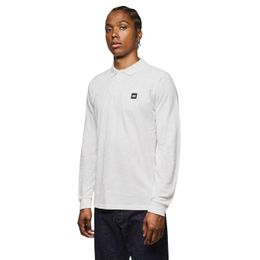 Weekend Offender - Poloshirt f&uuml;r Herren, Lang&auml;rmlig (Wei&szlig;)