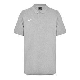 Nike - "Team Club" Poloshirt f&uuml;r Herren, meliert (Dunkelgrau)