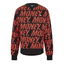 Money - Sweatshirt f&uuml;r Herren/Damen Unisex, Lang&auml;rmlig (Schwarz)