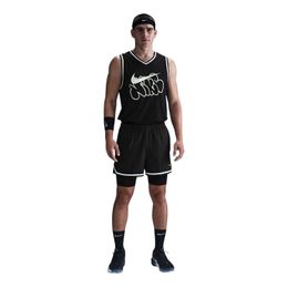 Nike - Basketball-Shorts f&uuml;r Herren (Schwarz/Wei&szlig;)