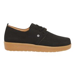 Lambretta - "Perez" Sneaker f&uuml;r Herren, Zum Schn&uuml;ren (Schwarz)