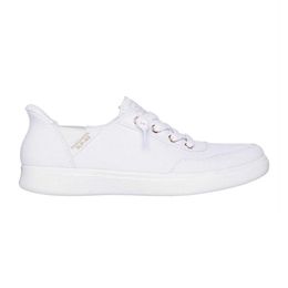 Skechers - "Bobs" Sneaker f&uuml;r Damen, Zum Reinschl&uuml;pfen (Wei&szlig;)