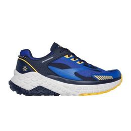 Skechers - "Monster Evo" Sneaker f&uuml;r Herren, Leder, Niedrig geschnitten (Blau)