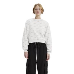 Levi's Levis - Sweatshirt f&uuml;r Damen, Rundhalsausschnitt (Leuchtend Wei&szlig;)