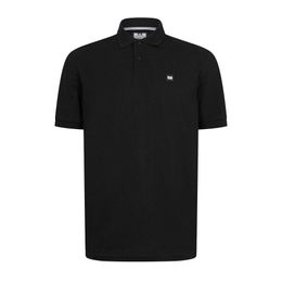 Weekend Offender - "Barnum" Poloshirt f&uuml;r Herren, kurz&auml;rmlig (Schwarz)