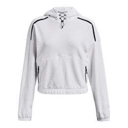 Under Armour - "Journey" Kapuzenpullover f&uuml;r Damen, Fleece (Wei&szlig;)