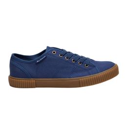 Ben Sherman - Sneaker f&uuml;r Herren, Canvas (Marine)