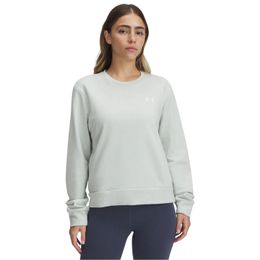 Under Armour - "Rival" Sweatshirt f&uuml;r Damen, Frottee (Gr&uuml;n)