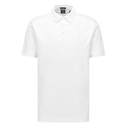 BOSS - Poloshirt f&uuml;r Herren, Schmal (Wei&szlig;)